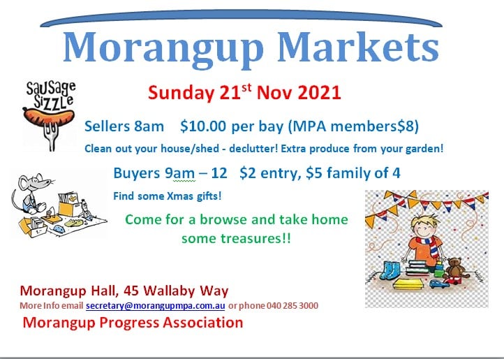Morangup Markets » Shire of Toodyay